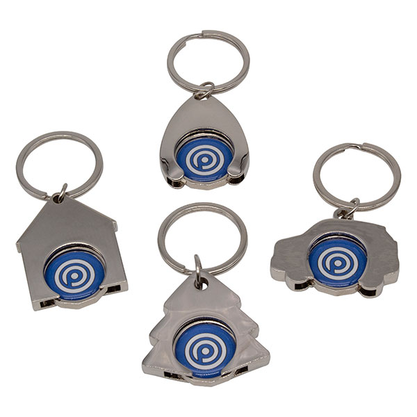 Special Printed Metal Trolley Token - Allwag