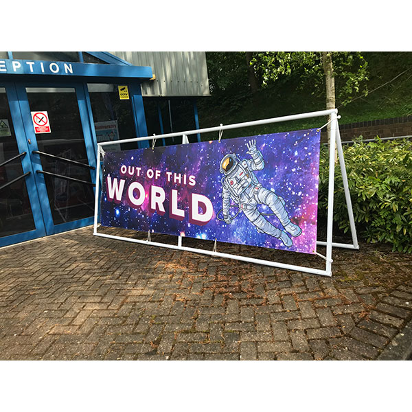 Heavy Duty Portable Banner Frame - Allwag