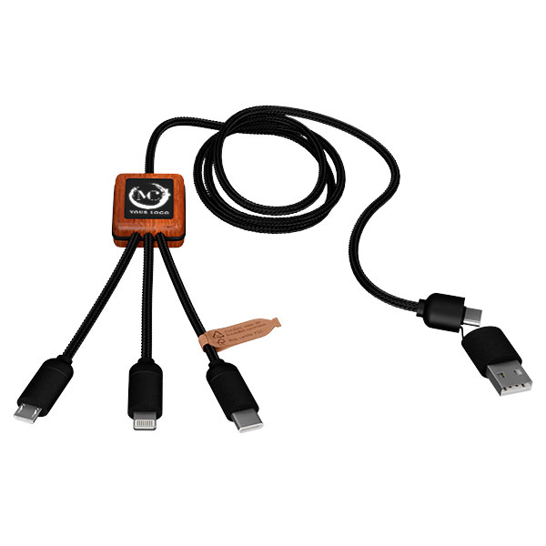 Product - SCX Design 5 in 1 Recycled Charging Cable